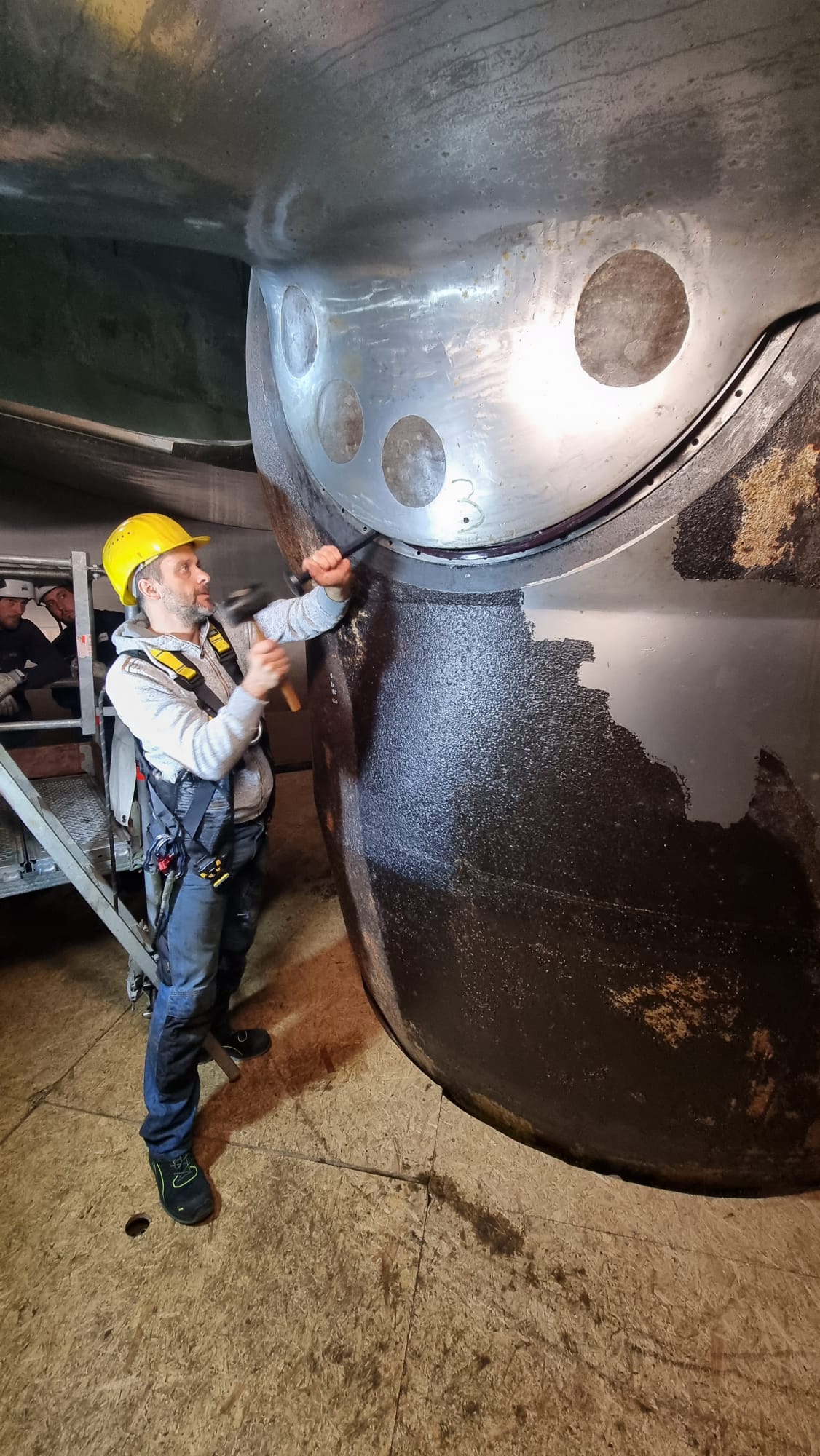 Chesterton Kaplan Turbine Runner Blade Trunnion Split Seal